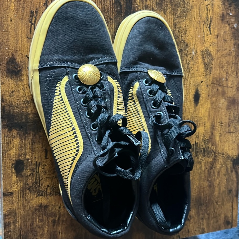 Vans X Harry Potter Golden Snitch Old Skool Shoes - Gem